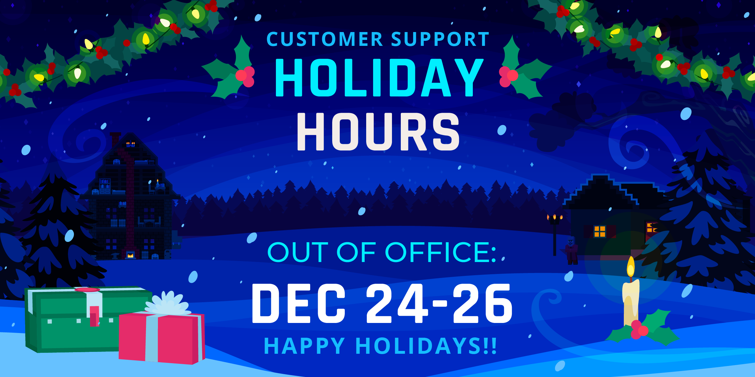 Holiday Hours 2022 | Company Updates | Company Blog - Nodecraft